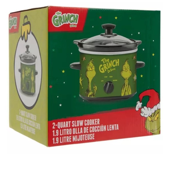 Hobby Lobby | Kitchen | The Grinch 2 Quart Slow Cooker Crock Pot Ships ...